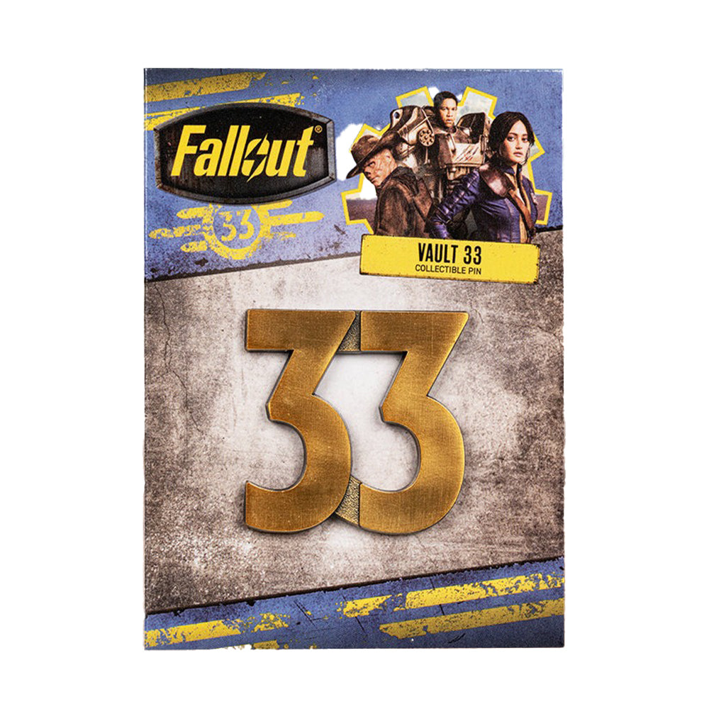 Fallout VAULT 33 ピンズ – インフォレンズ・ギークショップ｜INFOLENS GEEK SHOP
