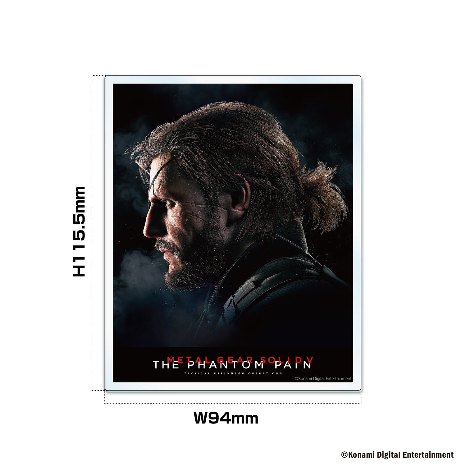 【TGS2025会場受取】METAL GEAR SOLID V: THE PHANTOM PAIN アクリルブロック – インフォレンズ・ギークショップ｜INFOLENS GEEK SHOP
