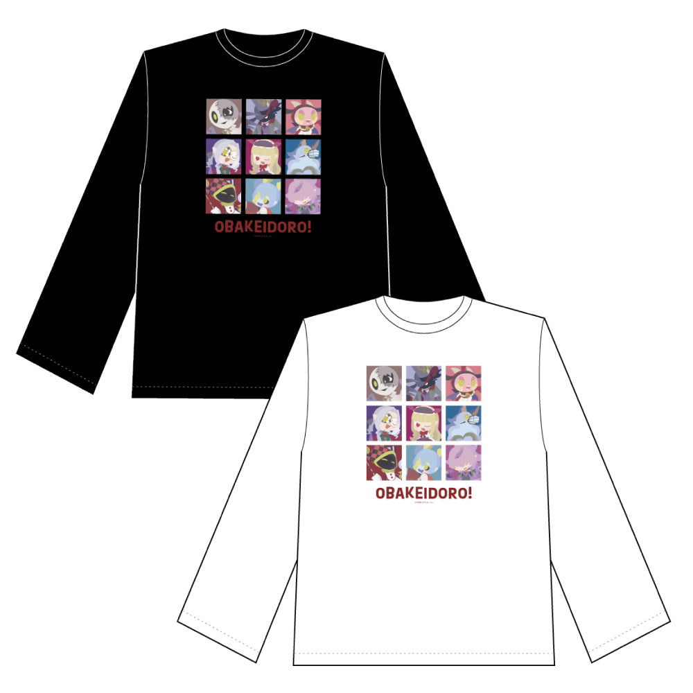 オバケイドロ！ ロングスリーブTシャツ （オバケ） – インフォレンズ・ギークショップ｜INFOLENS GEEK SHOP